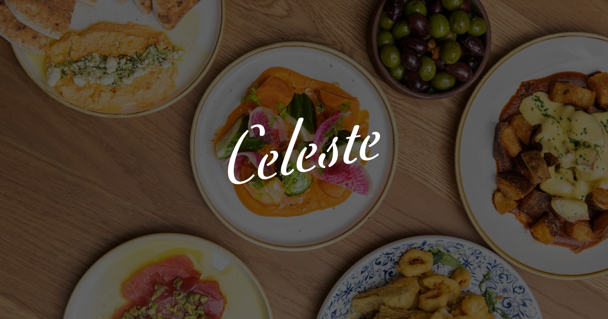Menu - Celeste
